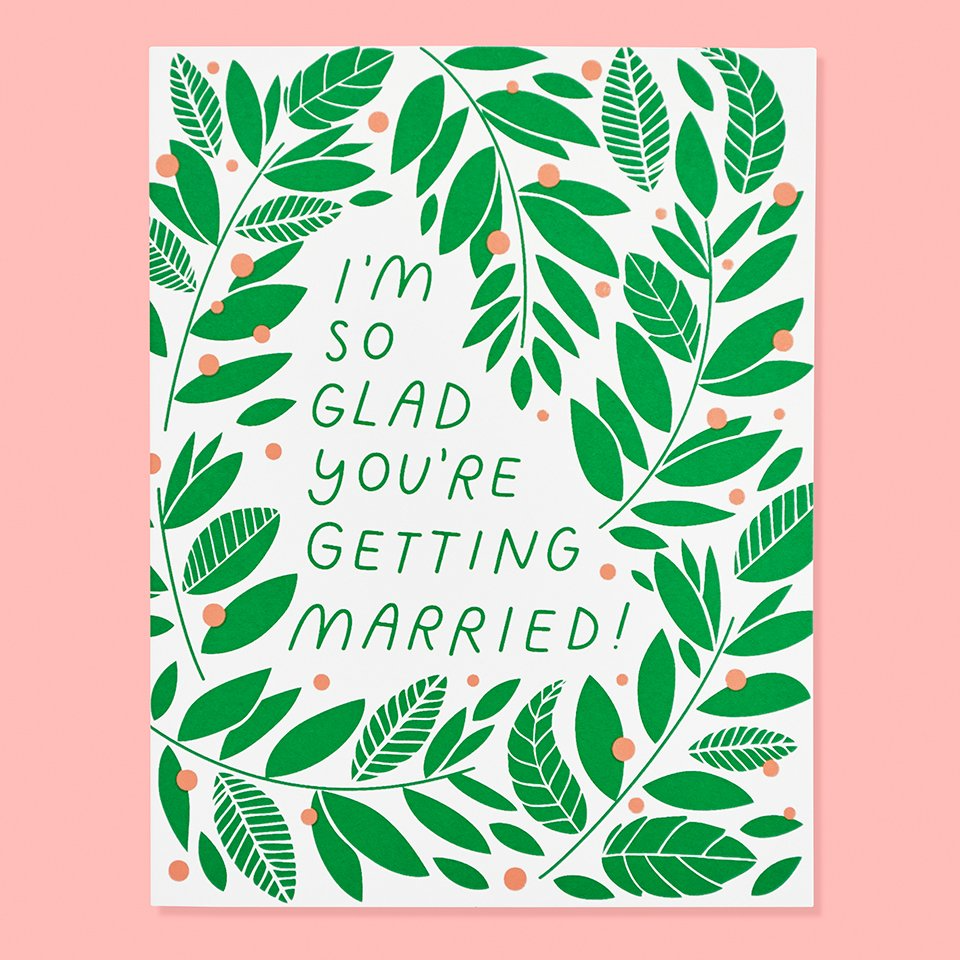 Getting Married Card – Dots & Loops