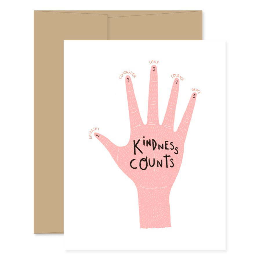 Kindness Counts Card – Dots & Loops
