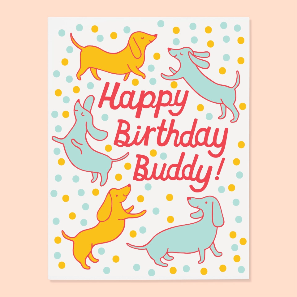 Birthday Buddy Card – Dots & Loops