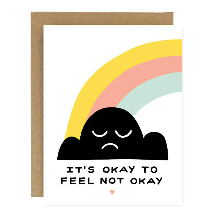 Okay Not To Be Okay Card – Dots & Loops