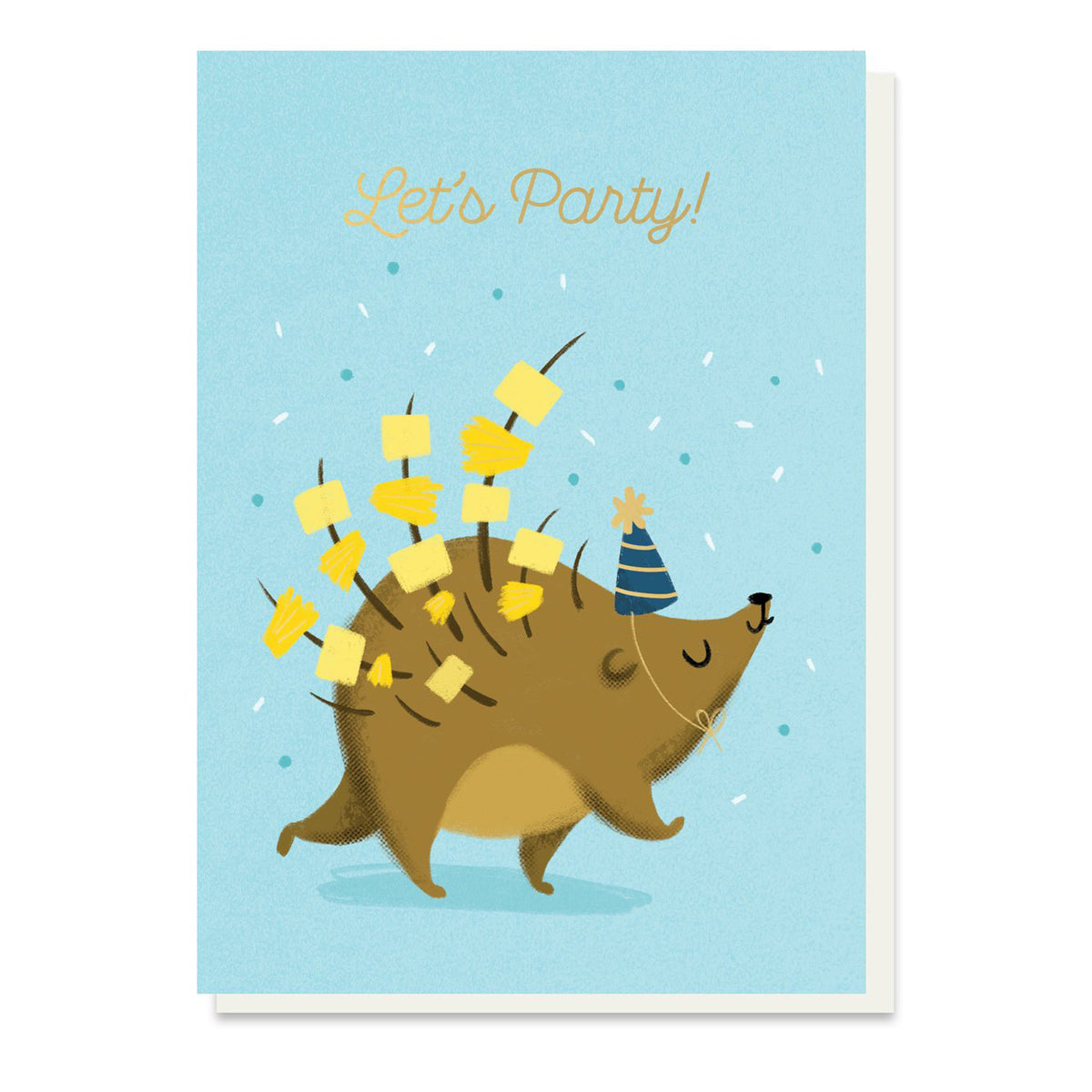 Party Snacks Card – Dots & Loops