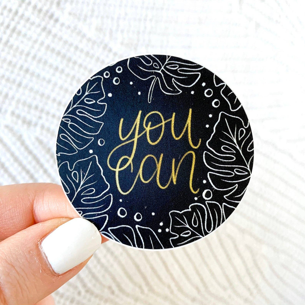 You Can Sticker – Dots & Loops