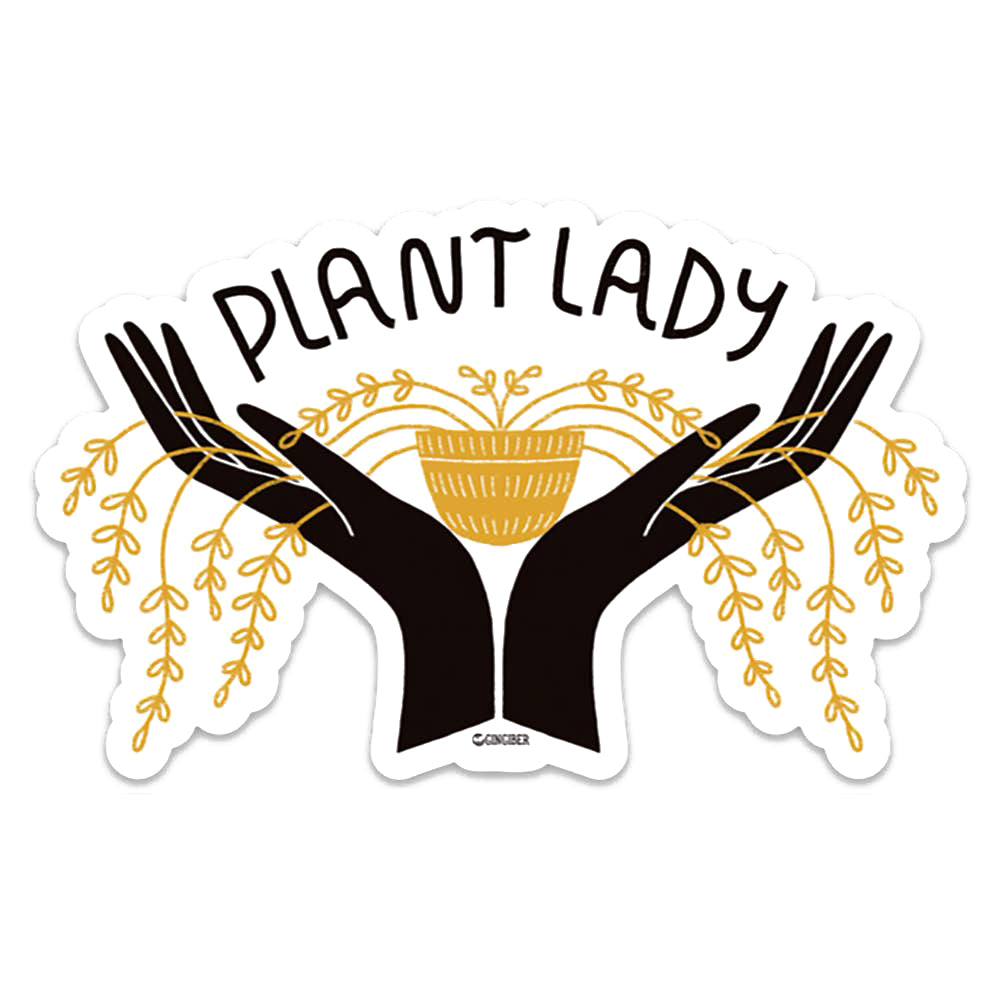 Plant Lady Sticker – Dots & Loops