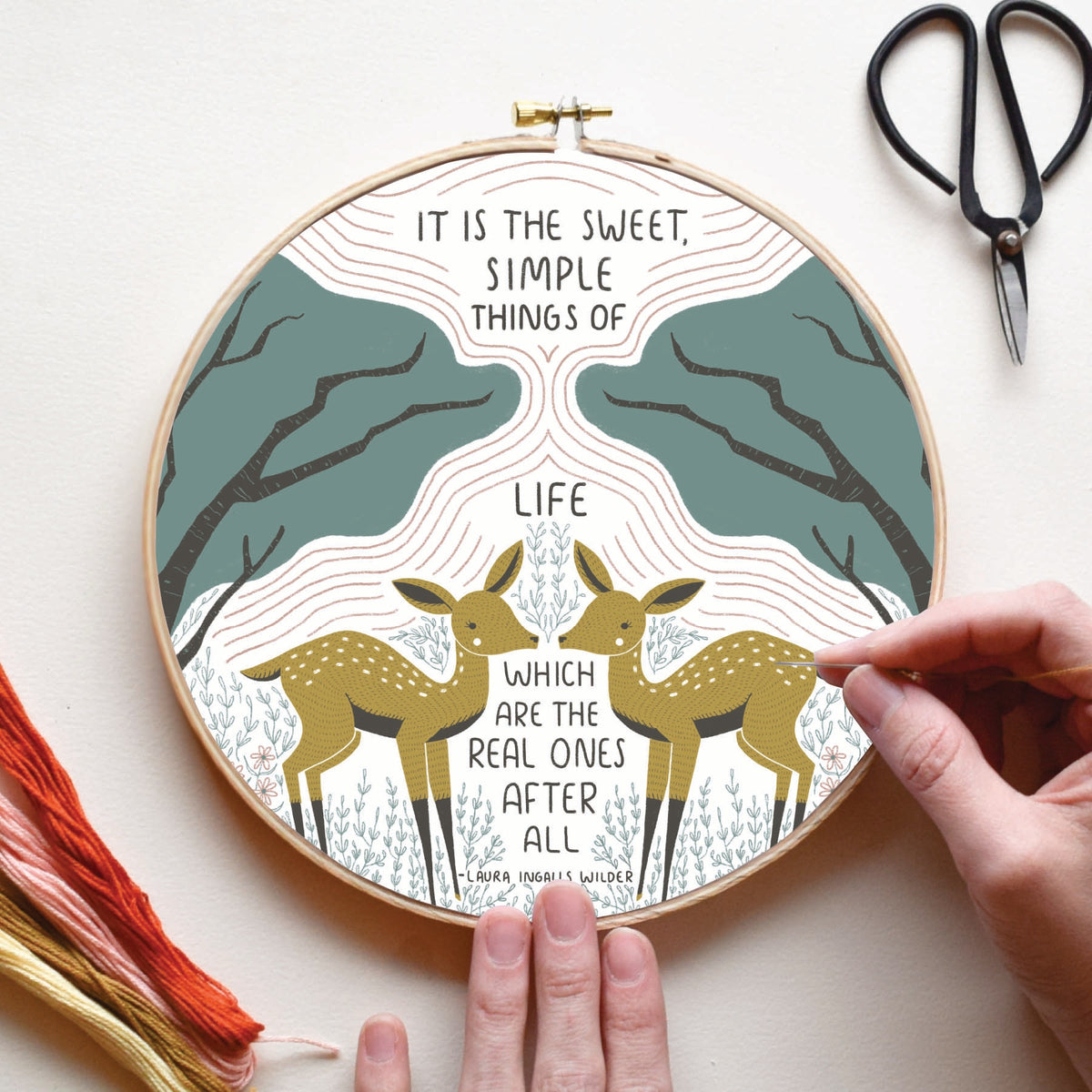 Sweet Simple Things Embroidery Sampler – Dots & Loops