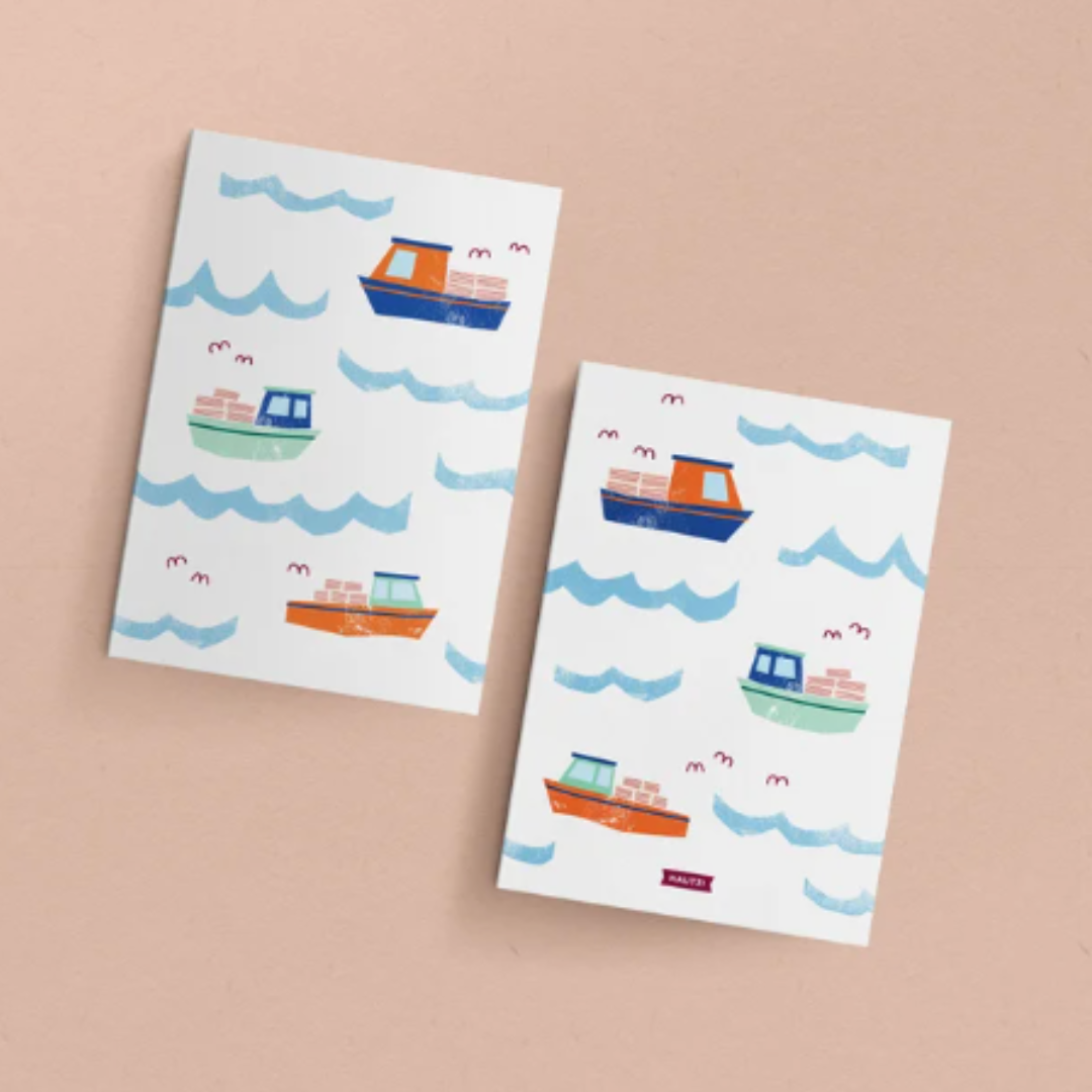 Boats Notebook – Dots & Loops