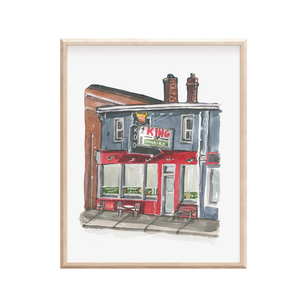 King of Donair Print – Dots & Loops