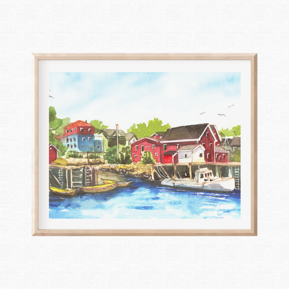 Lunenburg Waterfront – Dots & Loops