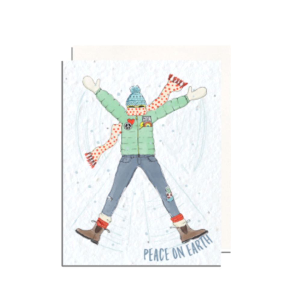 Peace -Plantable Seed Card – Dots & Loops