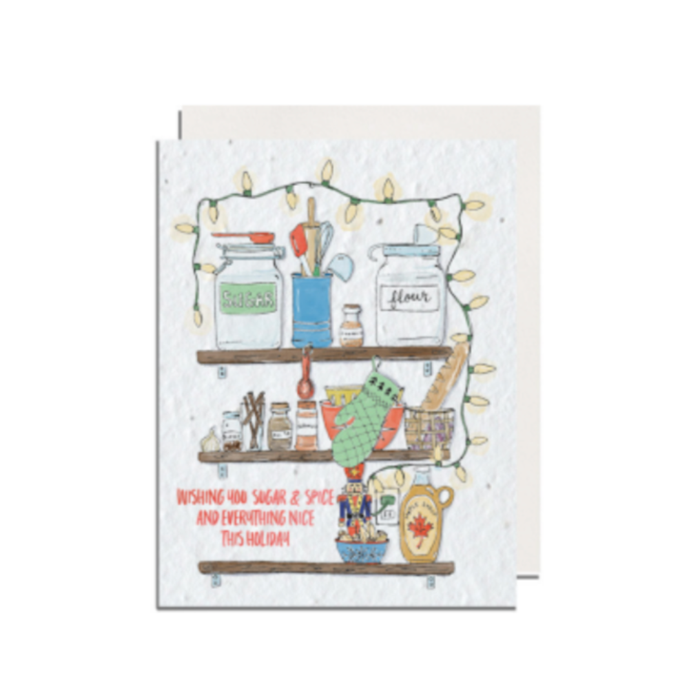 Pantry Holiday- Plantable Seed Card – Dots & Loops