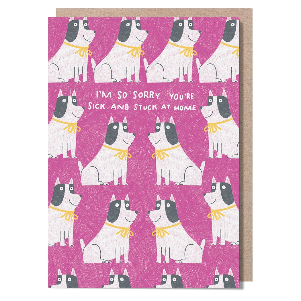 Stuck at Home Card – Dots & Loops