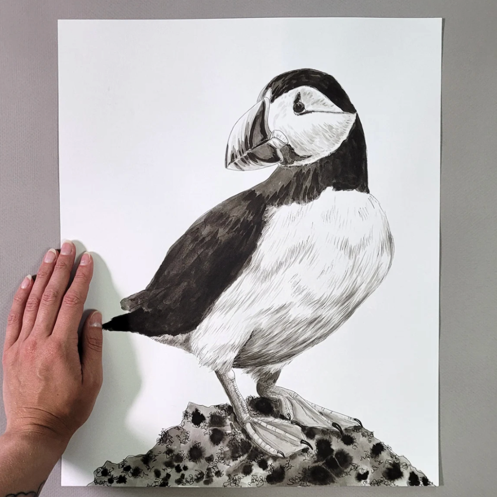 LINO-Cut Print – Dots & Loops