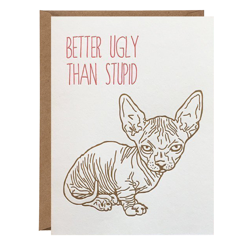 Better Ugly Card – Dots & Loops