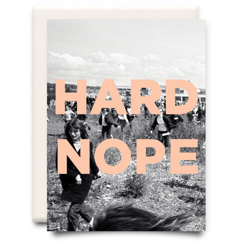 Hard Nope Card – Dots & Loops